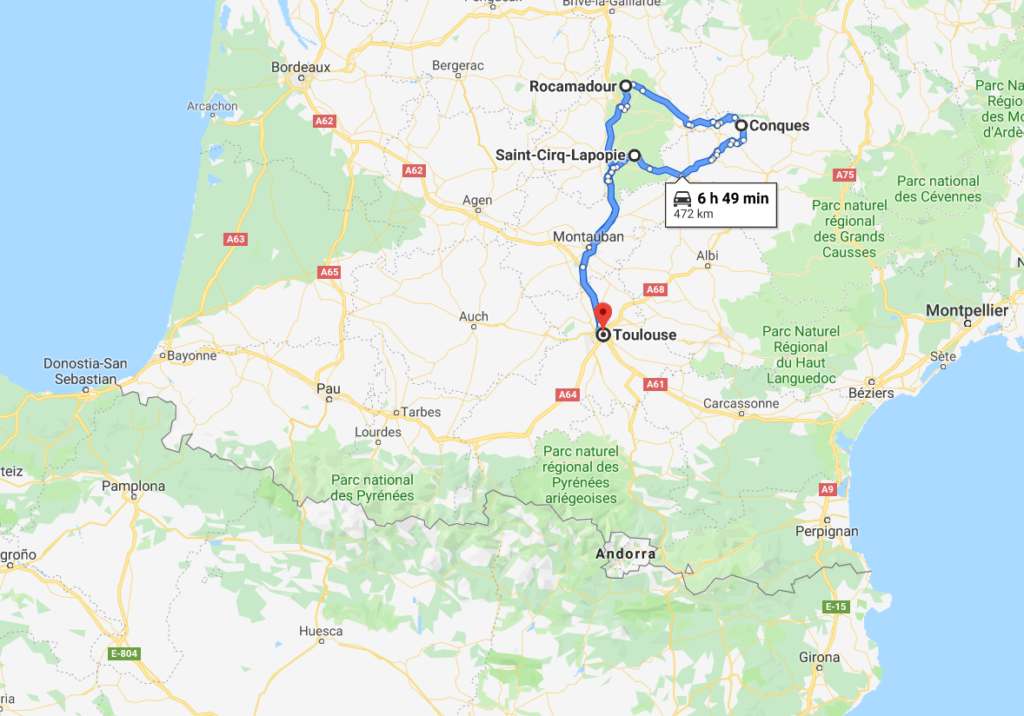 Ruta por Midi Pyrénées - Pueblos más bonitos de la zona